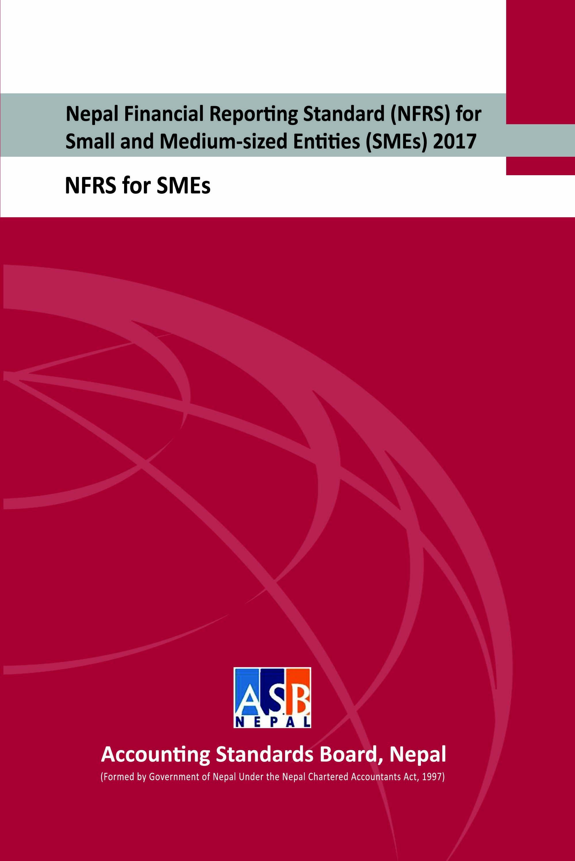 NFRS for SMEs 2017 | Asb Nepal